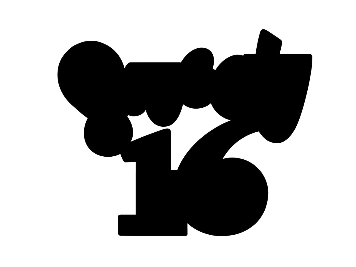 Sweet 16 - with cutout – The Sugar Shoppe